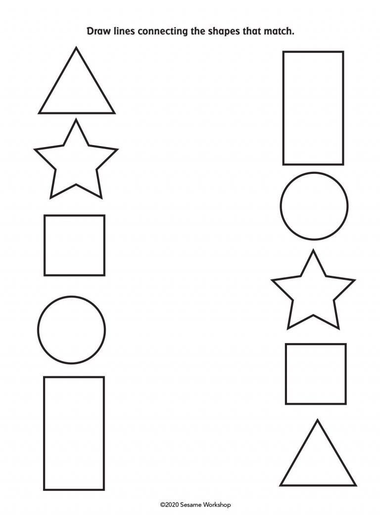 Activity Pages from Sesame Street for Your Family to Enjoy at Home ...