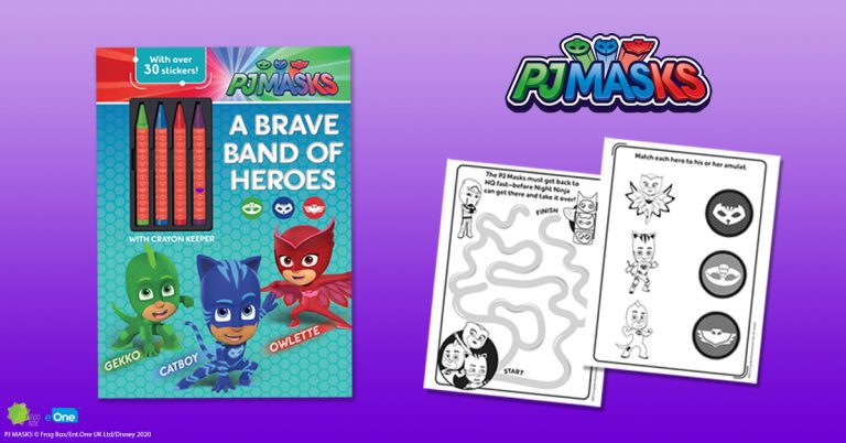 PJ Masks Activity Pages to Print at Home! - Studio Fun International