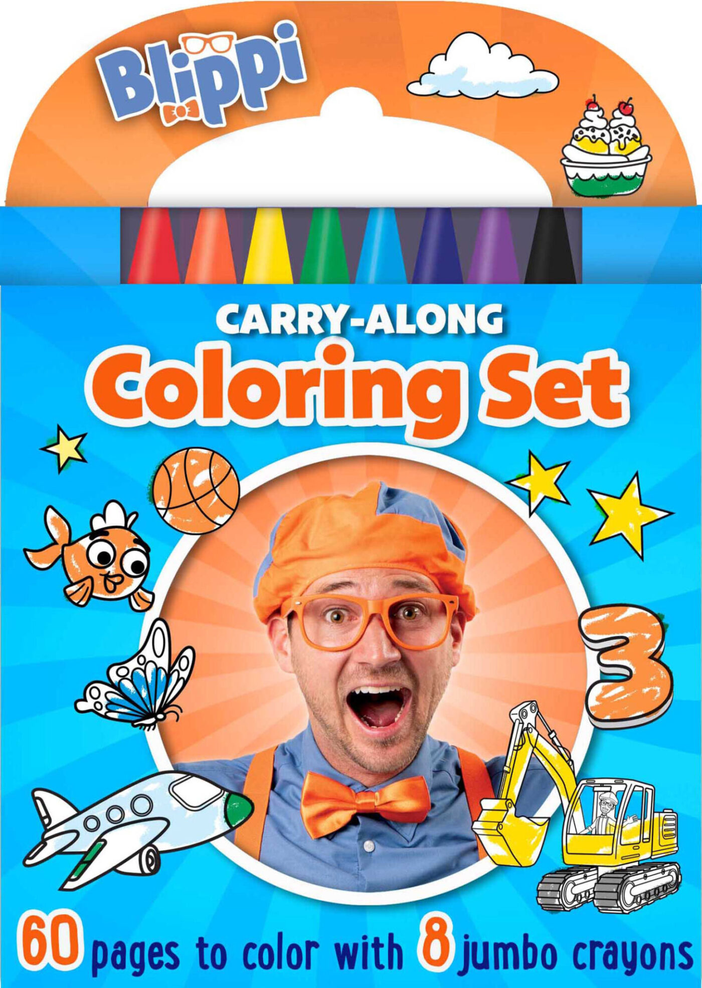 Explore Jobs With Blippi Free Coloring Pages From Blippi My First